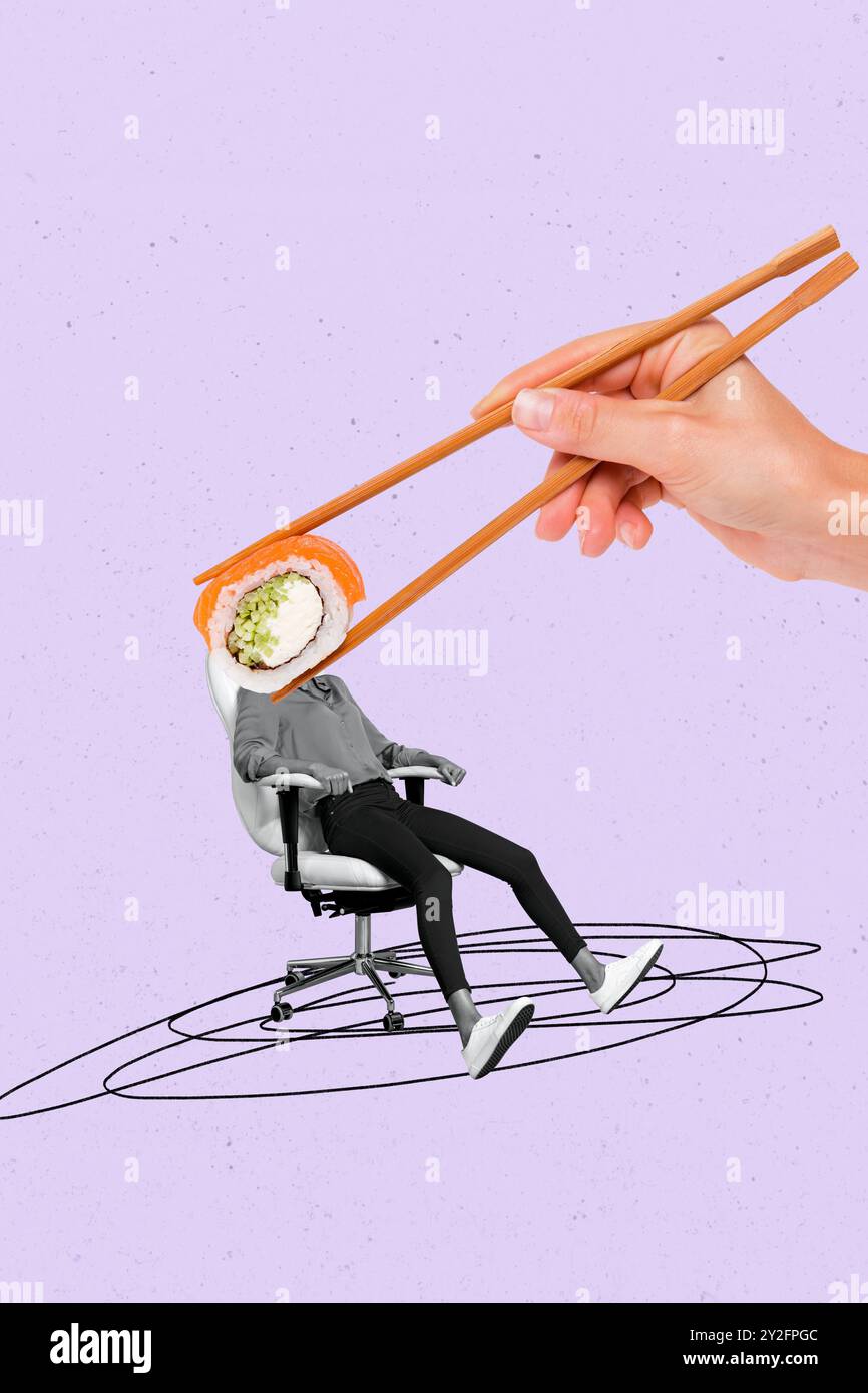 Trend artwork sketch collage of caricature surreal fantasy cartoon ...