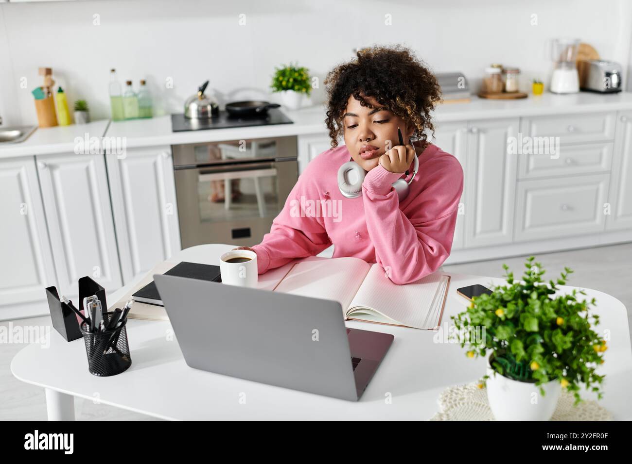 Sipping warm cup coffee relaxing hi-res stock photography and images - Alamy