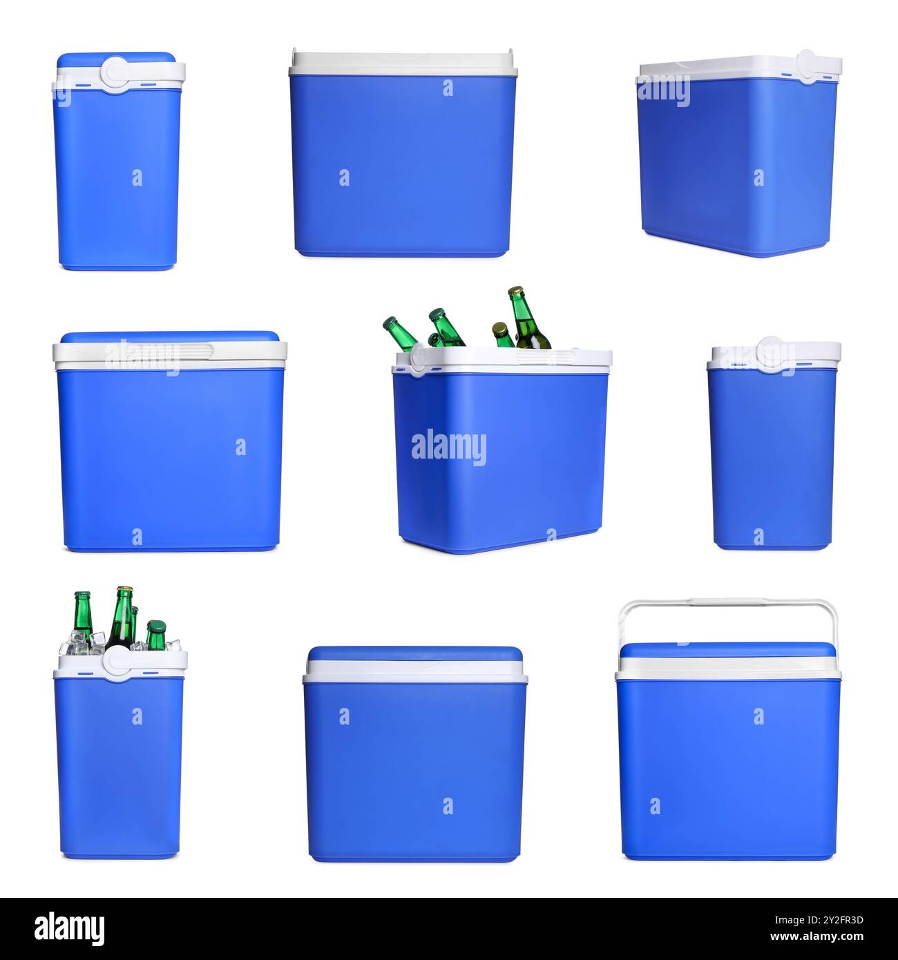 Blue cool box hi-res stock photography and images - Alamy