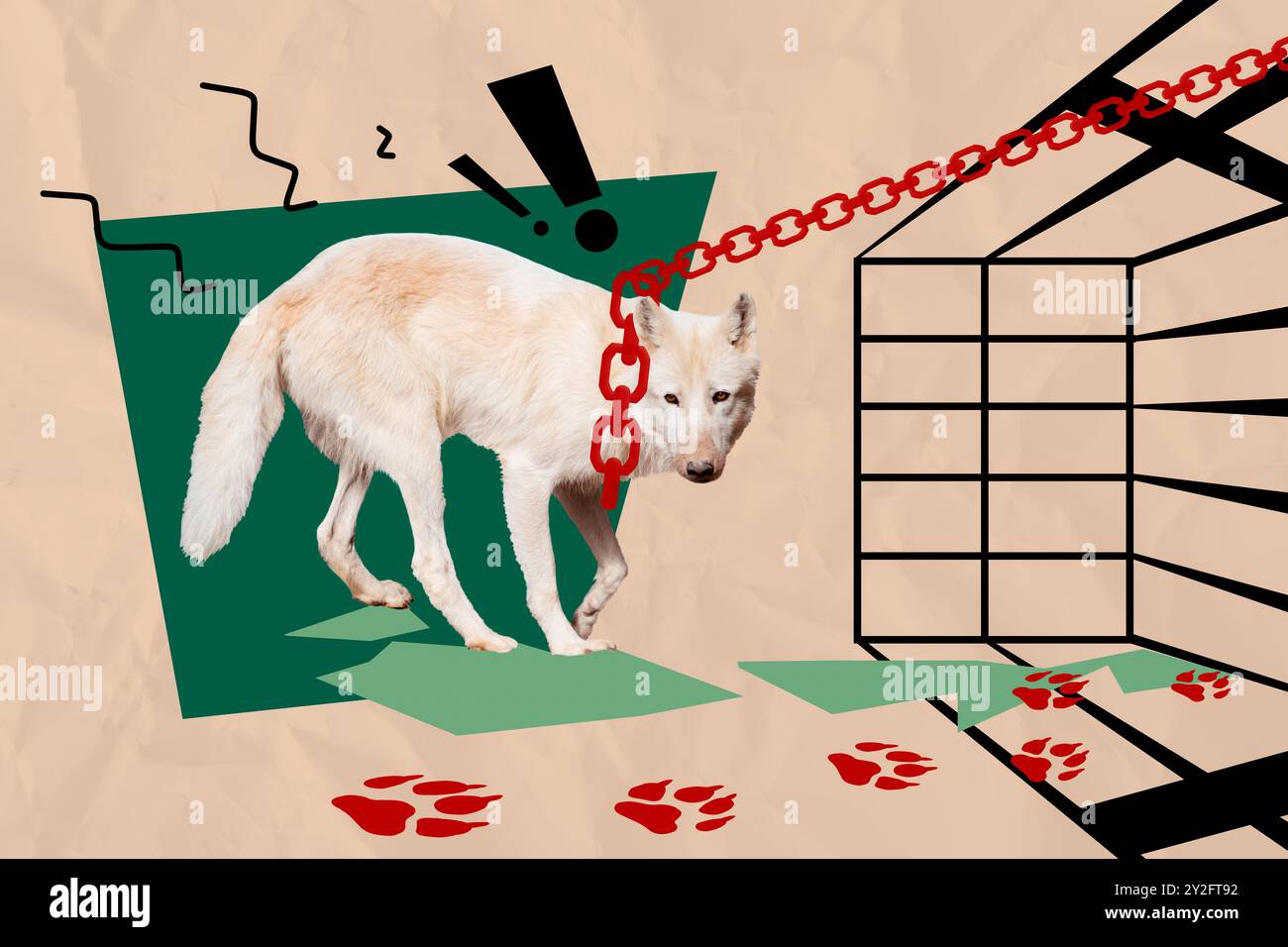 Trend artwork 3D sketch image photo collage of environment disaster ...