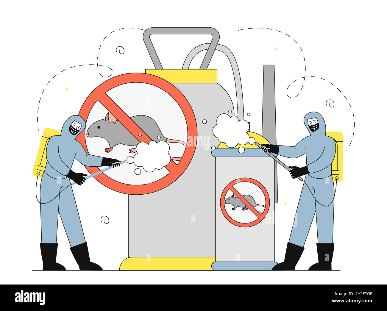 Chemicals in the home Stock Vector Images - Alamy