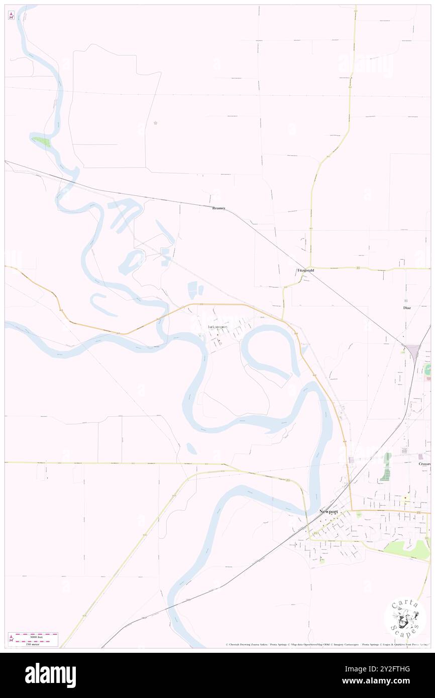 Jacksonport, Jackson County, US, United States, Arkansas, N 35 38' 30 ...