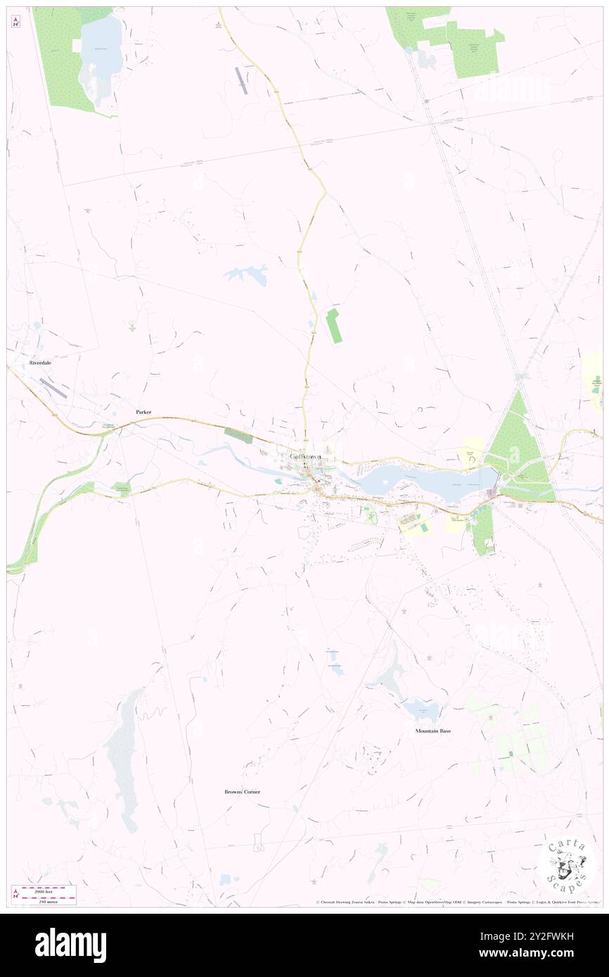 Goffstown map Cut Out Stock Images & Pictures - Alamy