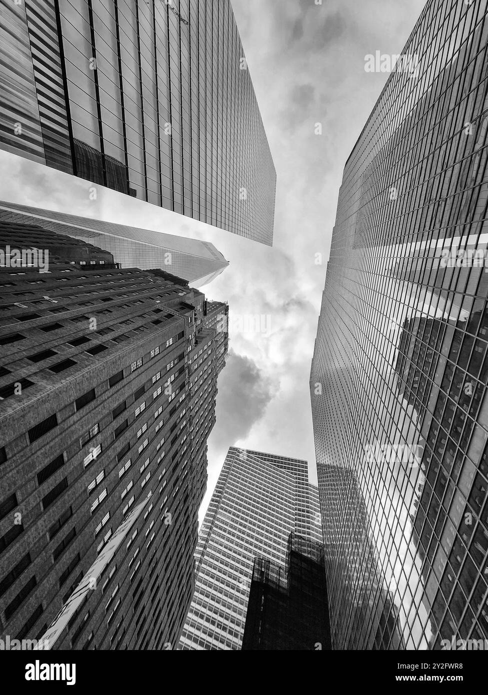 skyscraper building in perspective. skyscraper modern city. city ...