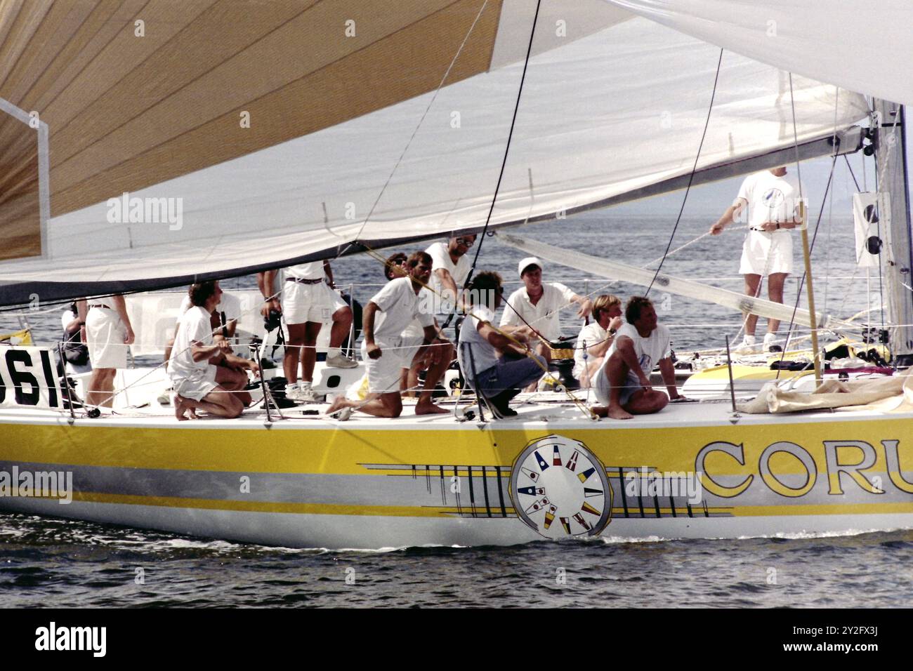 Spinnaker code flags hi-res stock photography and images - Alamy