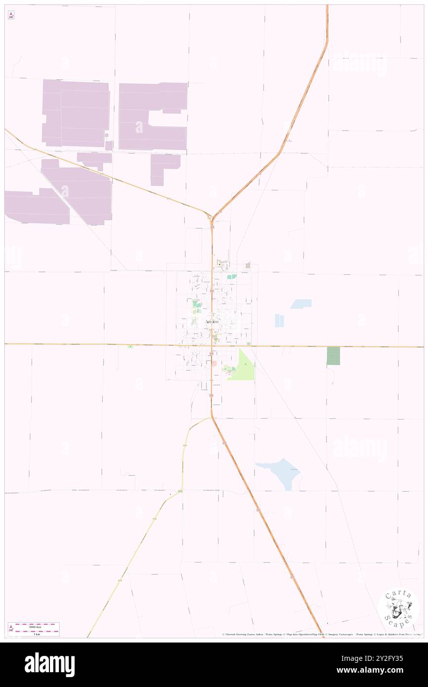 Anson county map Cut Out Stock Images & Pictures - Alamy