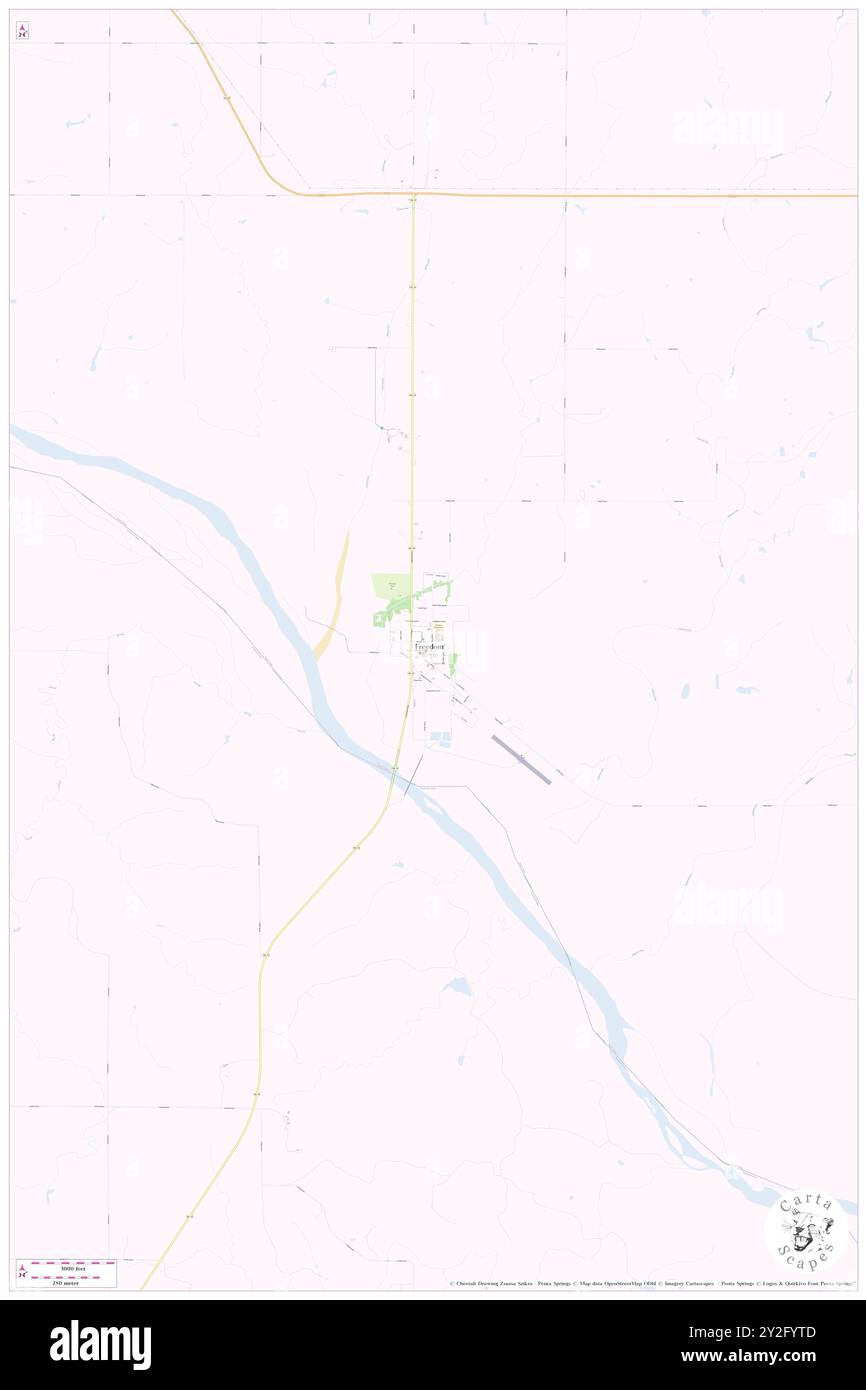 Freedom, Woods County, US, United States, Oklahoma, N 36 46' 8'', S 99 ...