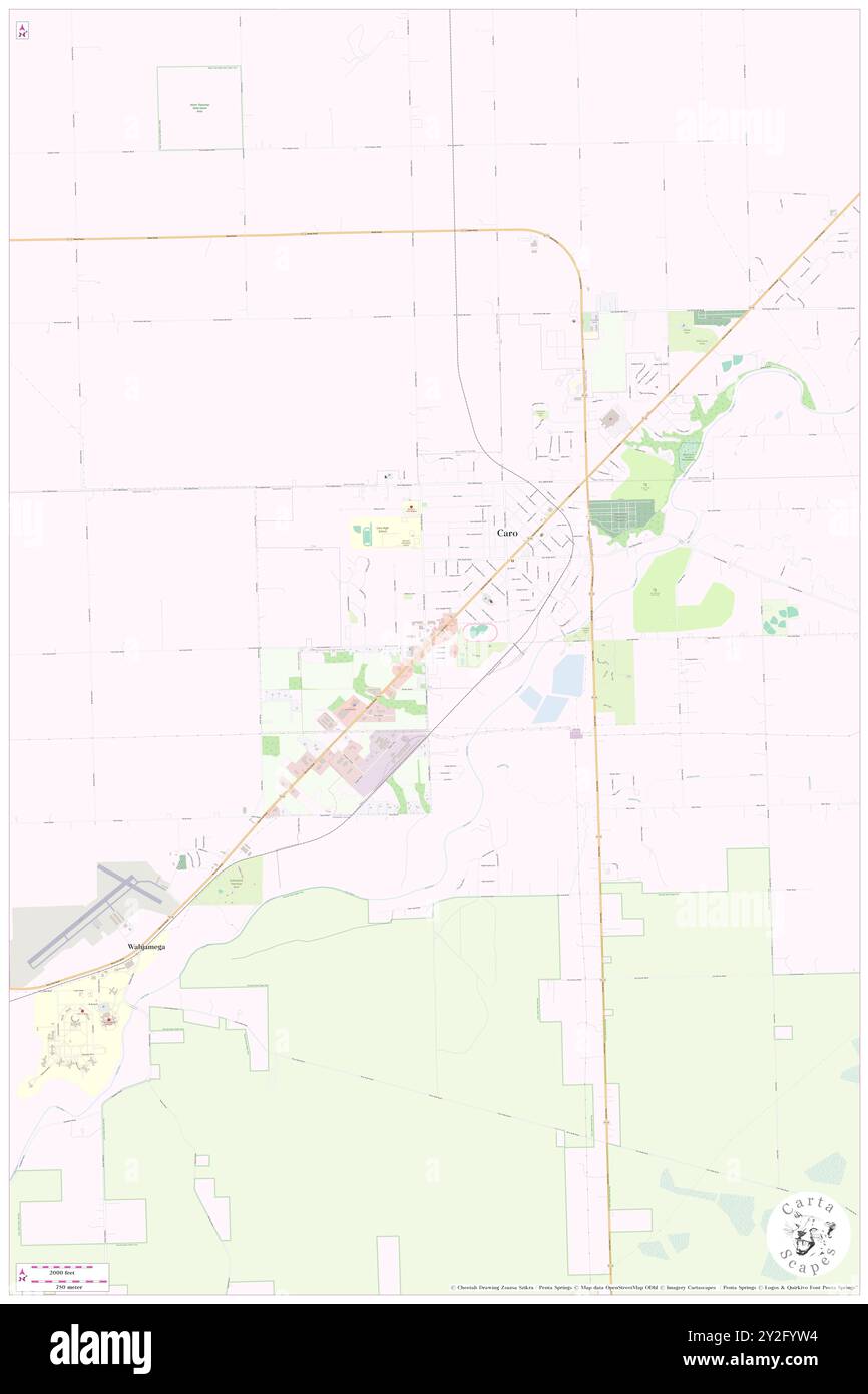 Caro Mobile Estates, Tuscola County, US, United States, Michigan, N 43 ...