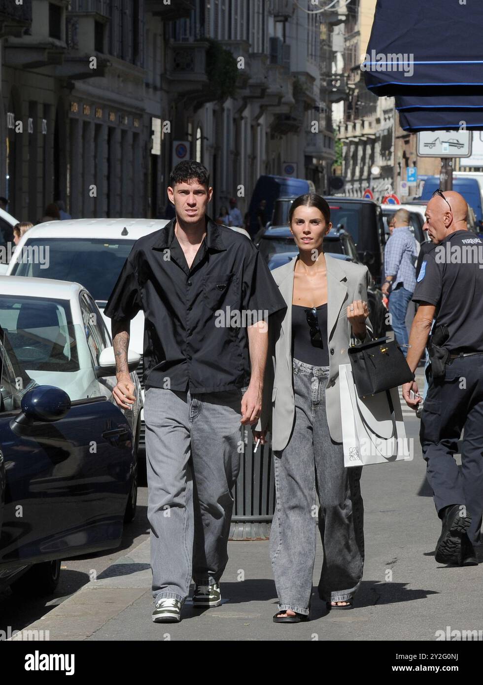 Milan, 10-09-2024 Alessandro Bastoni, defender of Inter and the Italian ...