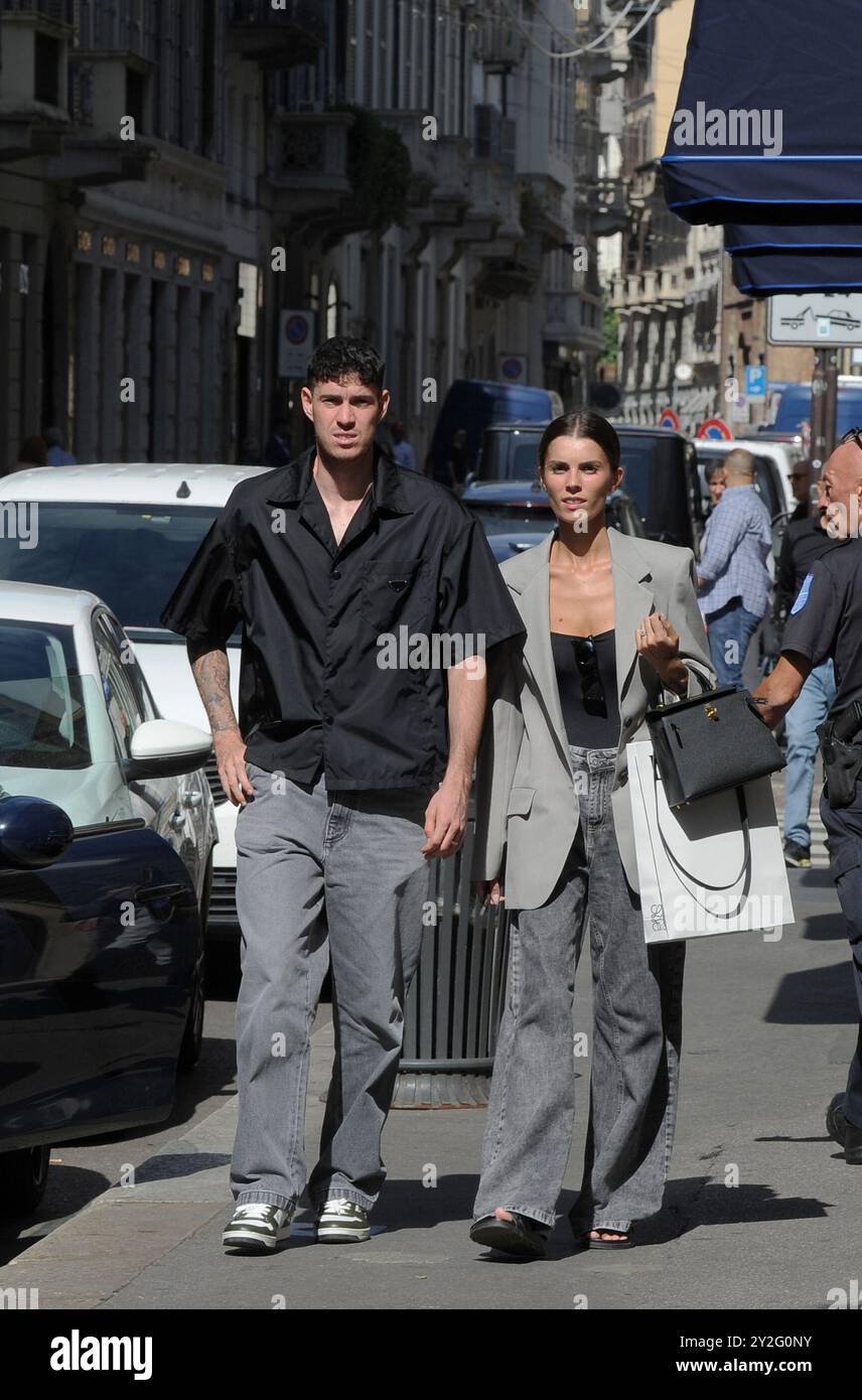 Milan, 10-09-2024 Alessandro Bastoni, defender of Inter and the Italian ...