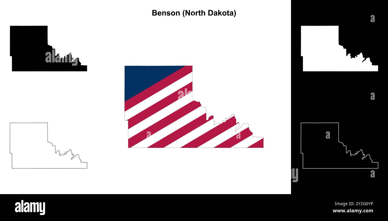 Benson vector map hi-res stock photography and images - Alamy