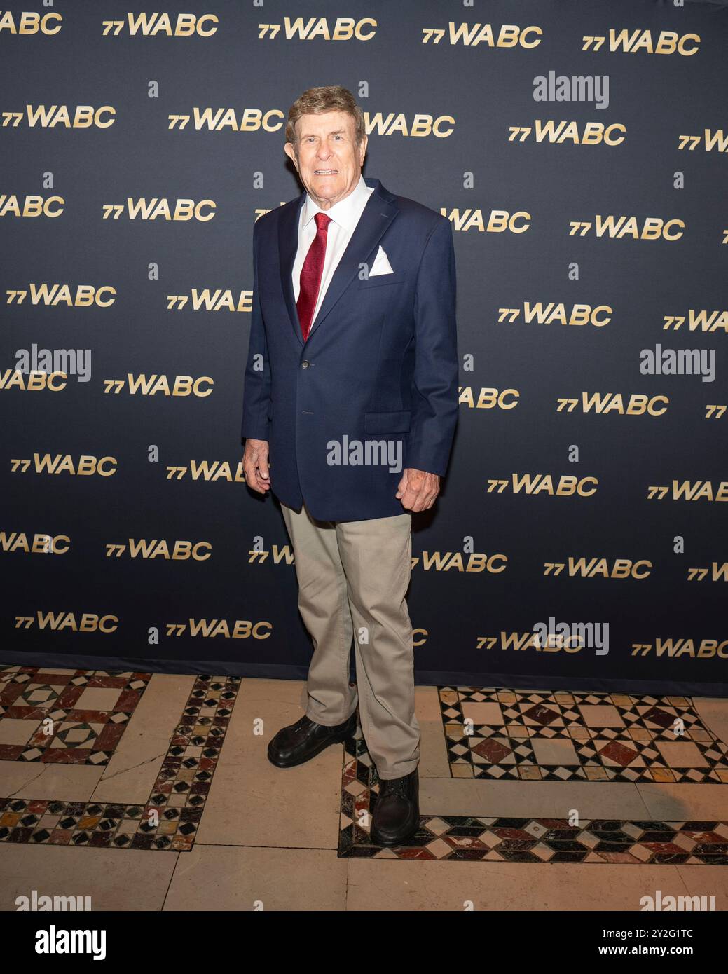 Cousin Brucie Morrow attends the WABC Unforgetable Gala honoring Tony Orlandos at Cipriani's ...