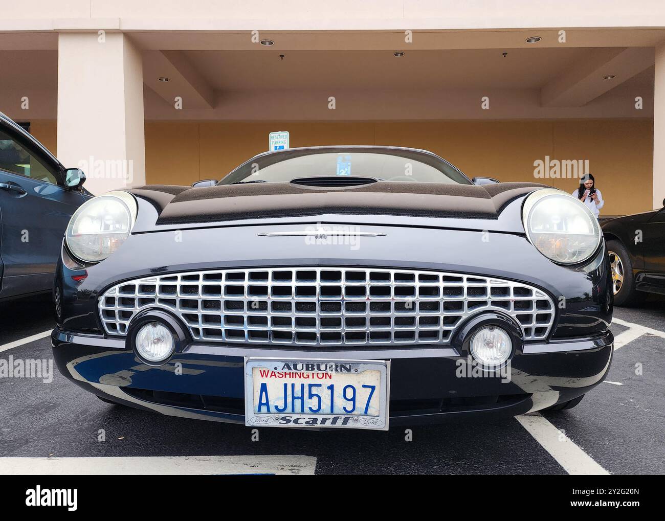 Seattle, WA, USA -July 22, 2024 : 2002 Ford Thunderbird Convertible ...