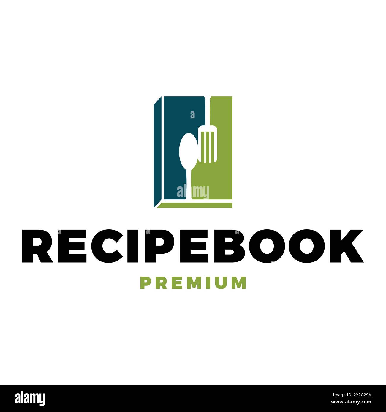 Recipe Book Icon Vector Logo Template Illustration Design Stock Vector ...