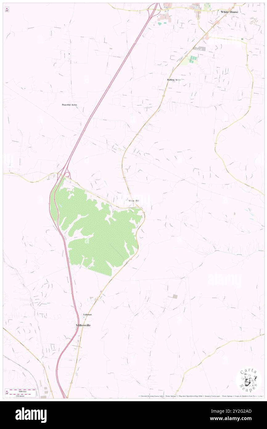 White Hill, Sumner County, US, United States, Tennessee, N 36 24' 35 ...