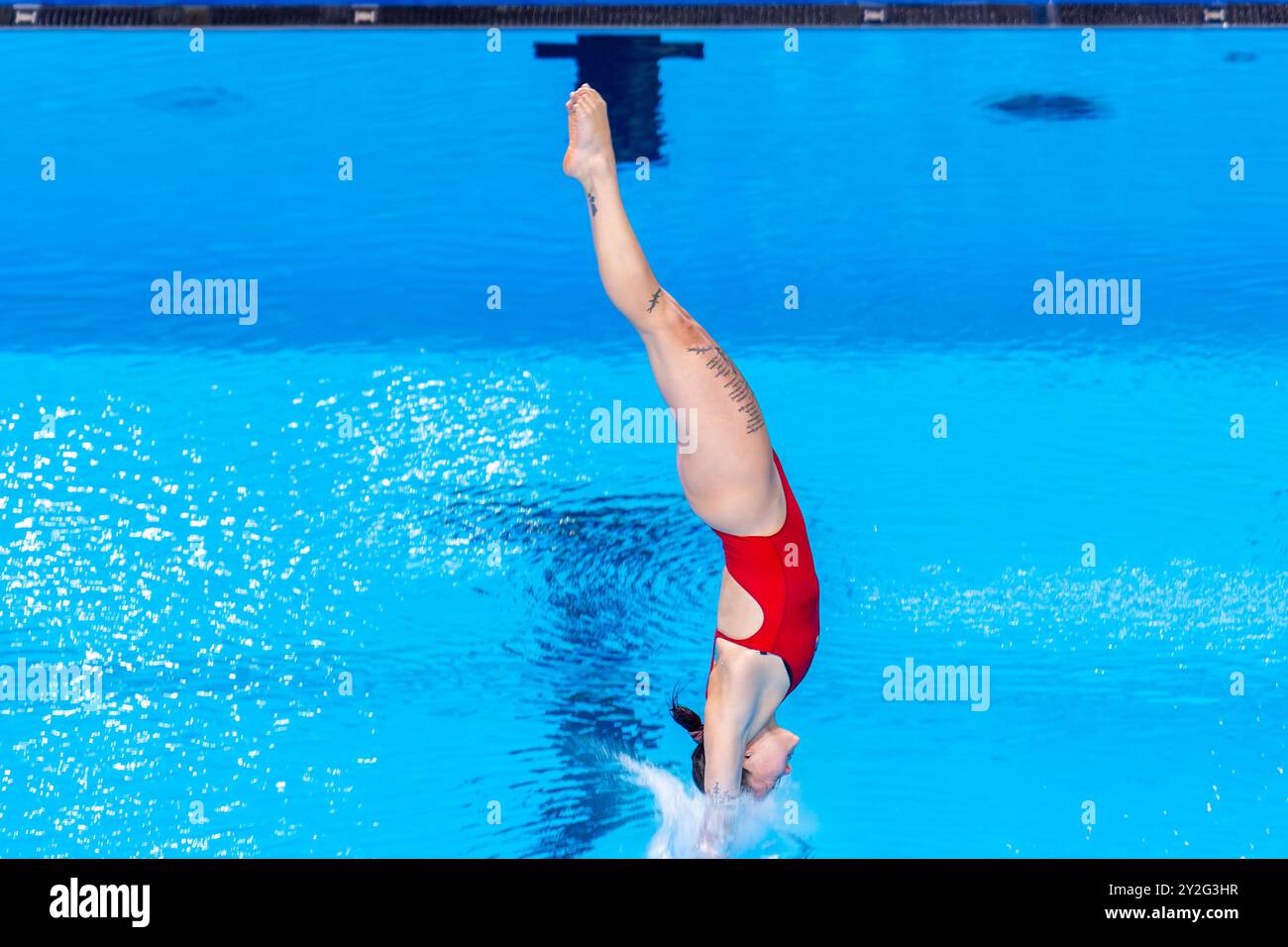 Paris, France. 05th Aug, 2024. PARIS, FRANCE - AUGUST 5: Sofiia Lyskun ...