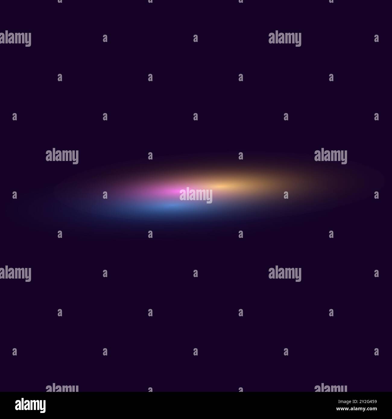 Cosmic glow refraction of rainbow ray light. Star dust fog light ...