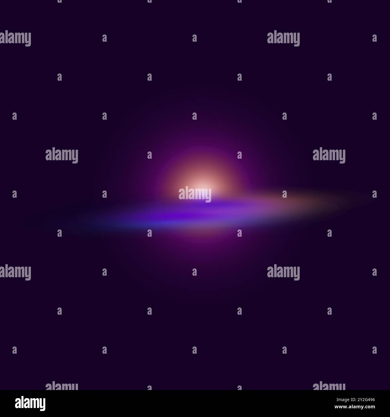 Cosmic glow refraction of rainbow ray light. Star dust fog light ...