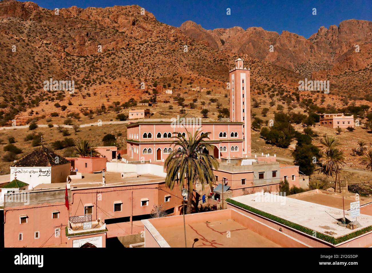 villages of Tafraout district, Souss Massa, Morocco, North Africa Stock ...