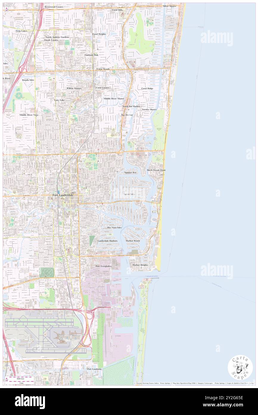 Nurmi Isles, Broward County, US, United States, Florida, N 26 7' 21 ...