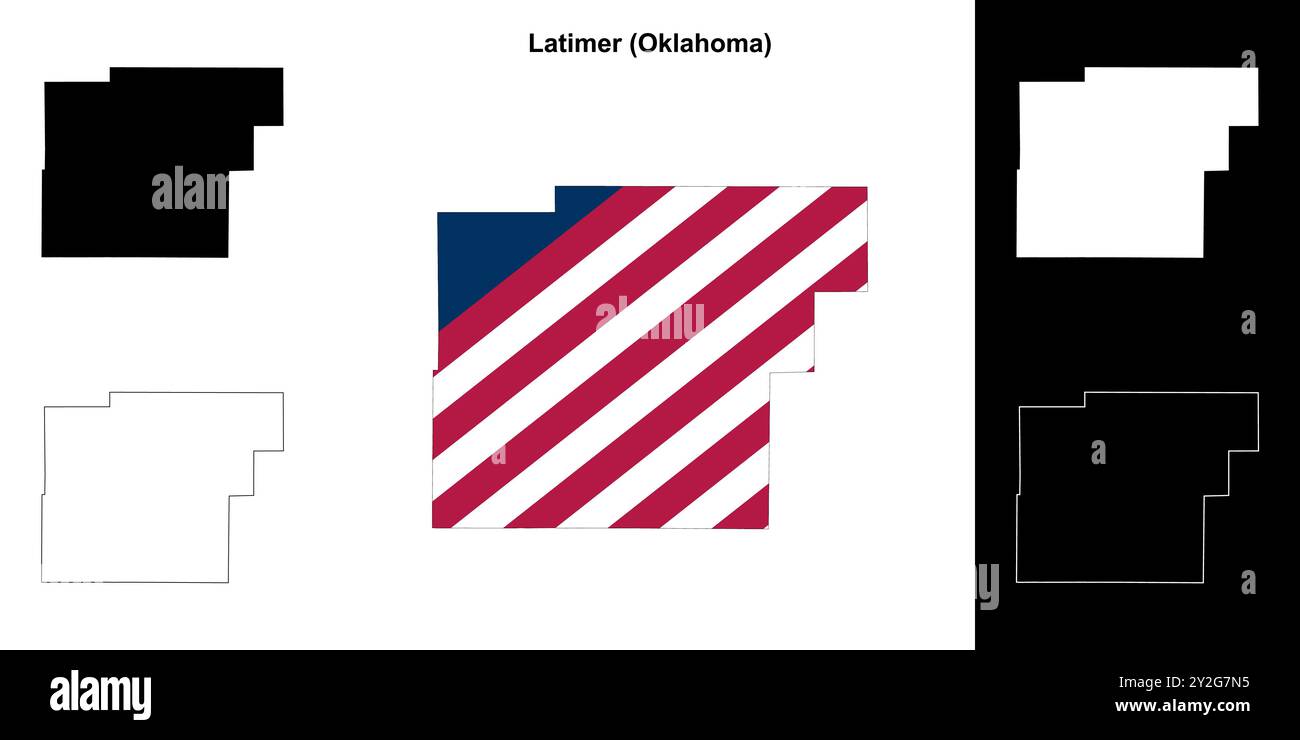 Latimer County (Oklahoma) outline map set Stock Vector Image & Art - Alamy Latimer County (Oklahoma) outline map set Stock Vector Image & Art - Alamy