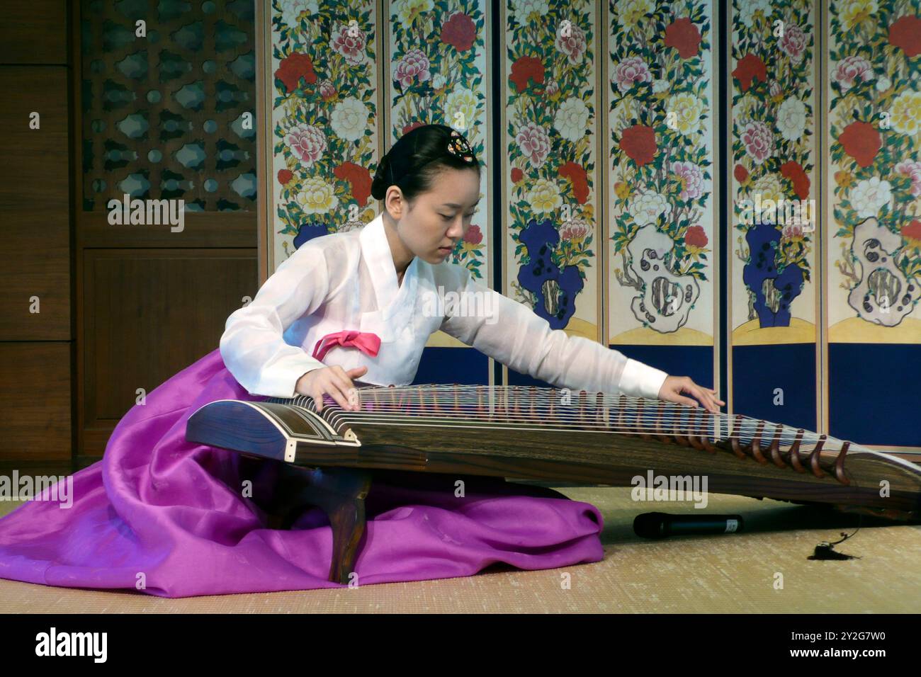 Traditional concert. Seoul. South Korea Stock Photo - Alamy