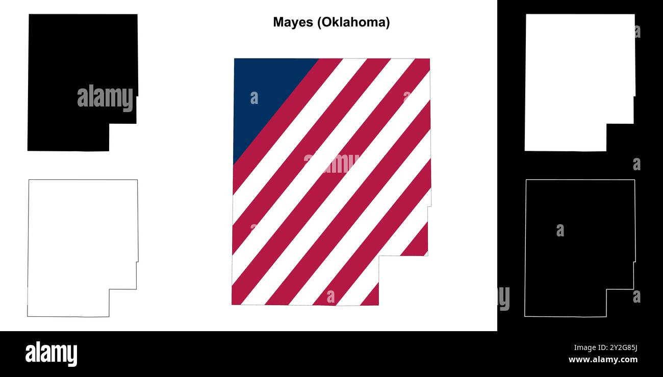 Mayes map Stock Vector Images - Alamy