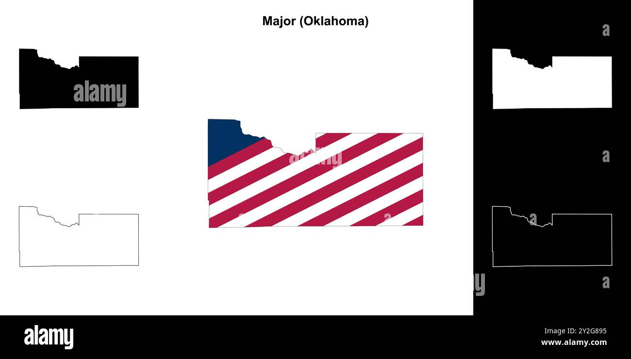 Blank major map hi-res stock photography and images - Alamy