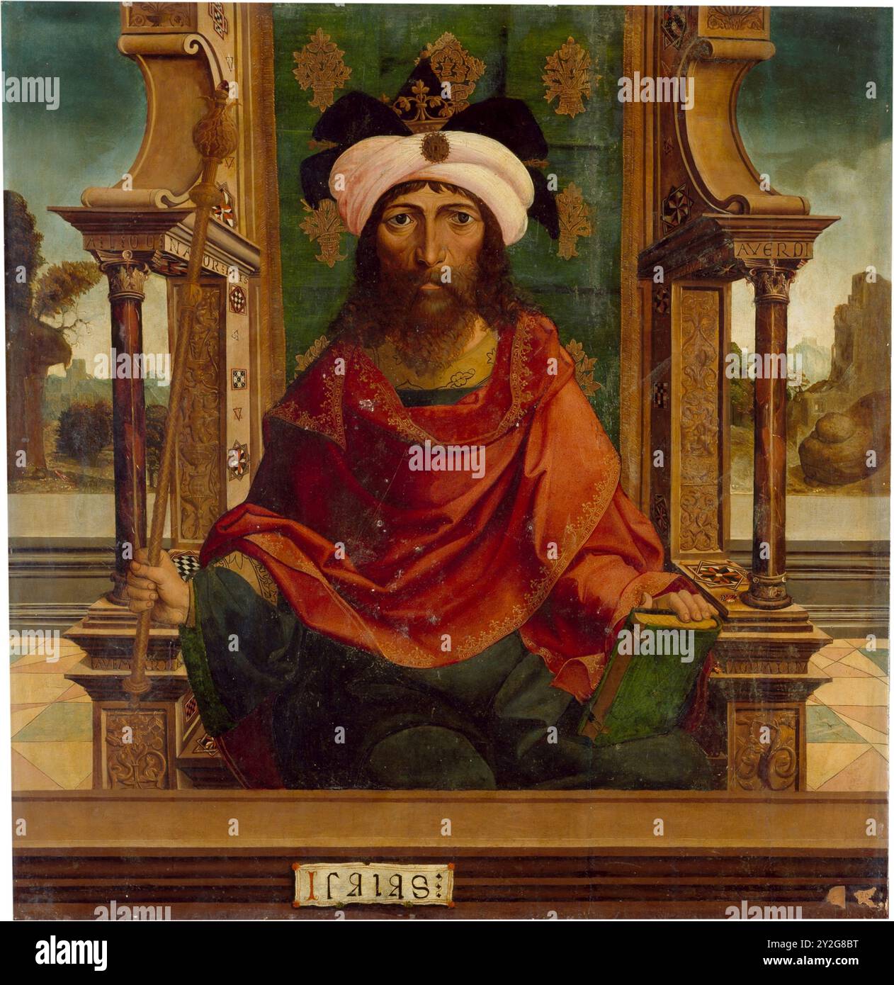 Isaiah painting by Maestro de Becerril Stock Photo - Alamy