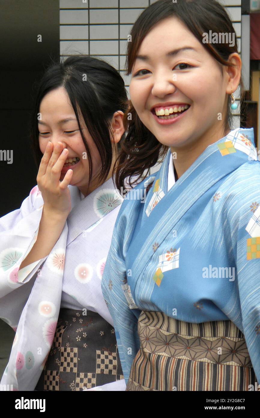 Girls. Kanazawa. Japan Stock Photo - Alamy