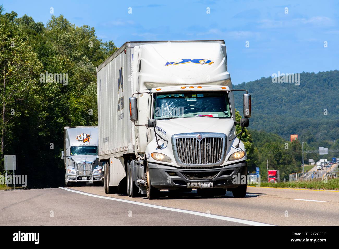 Knoxville, Tennessee, United States – August 20, 2024: Horizontal shot ...