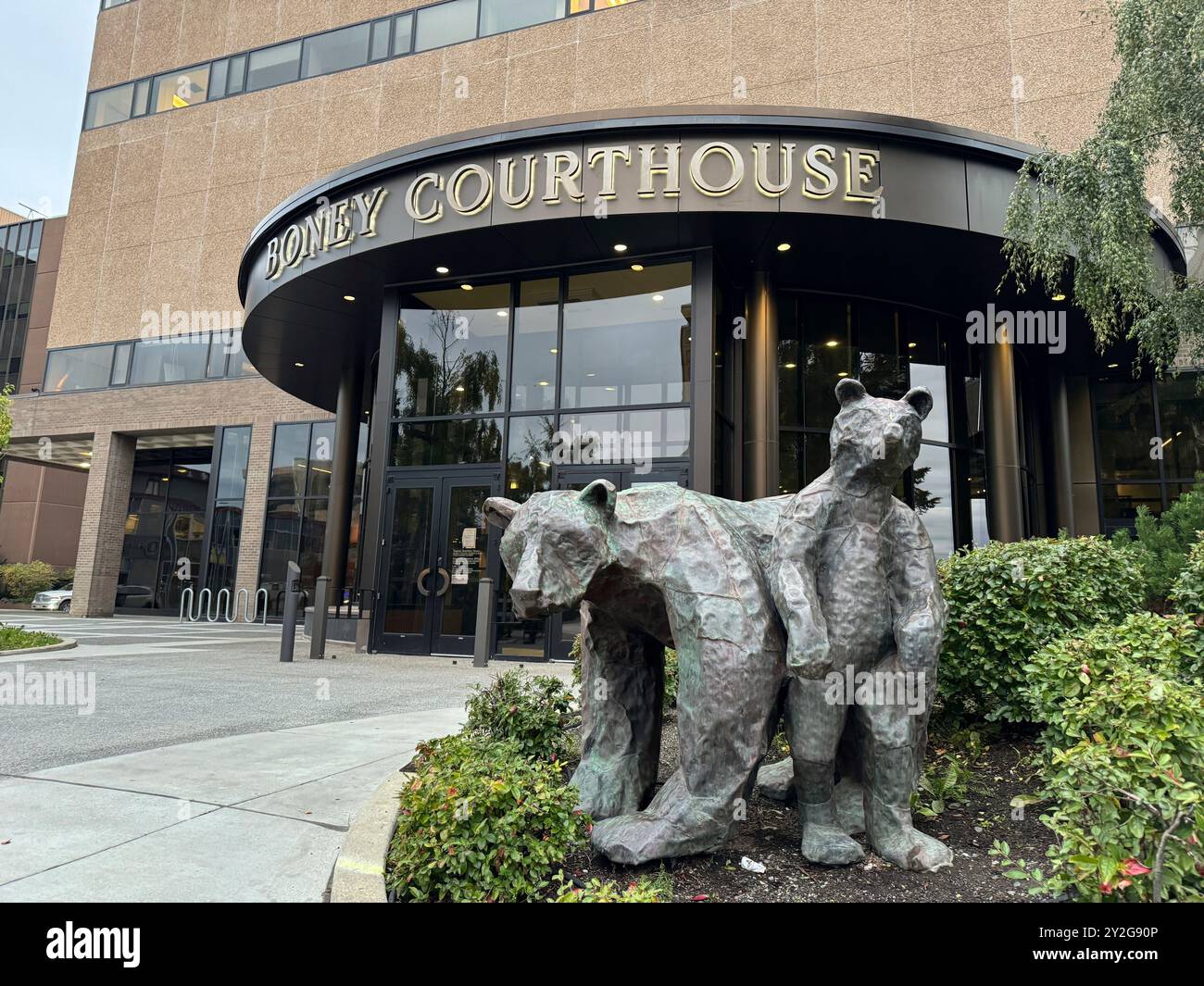 The Boney Courthouse, where the Alaska Supreme Court hears cases in ...