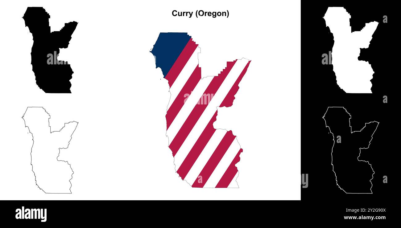 Map of curry hi-res stock photography and images - Alamy