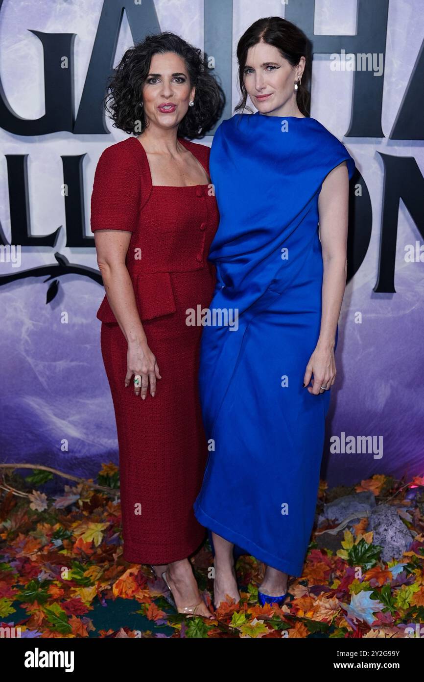Jac Schaeffer (left) and Kathryn Hahn attending the UK special ...
