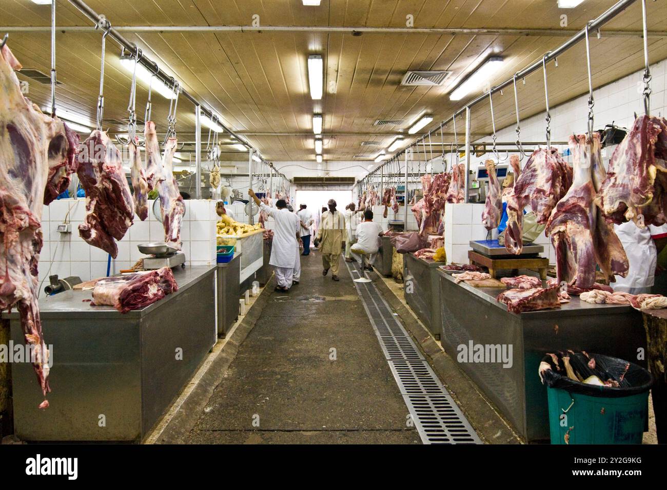 Meat market in deira dubai hi-res stock photography and images - Alamy