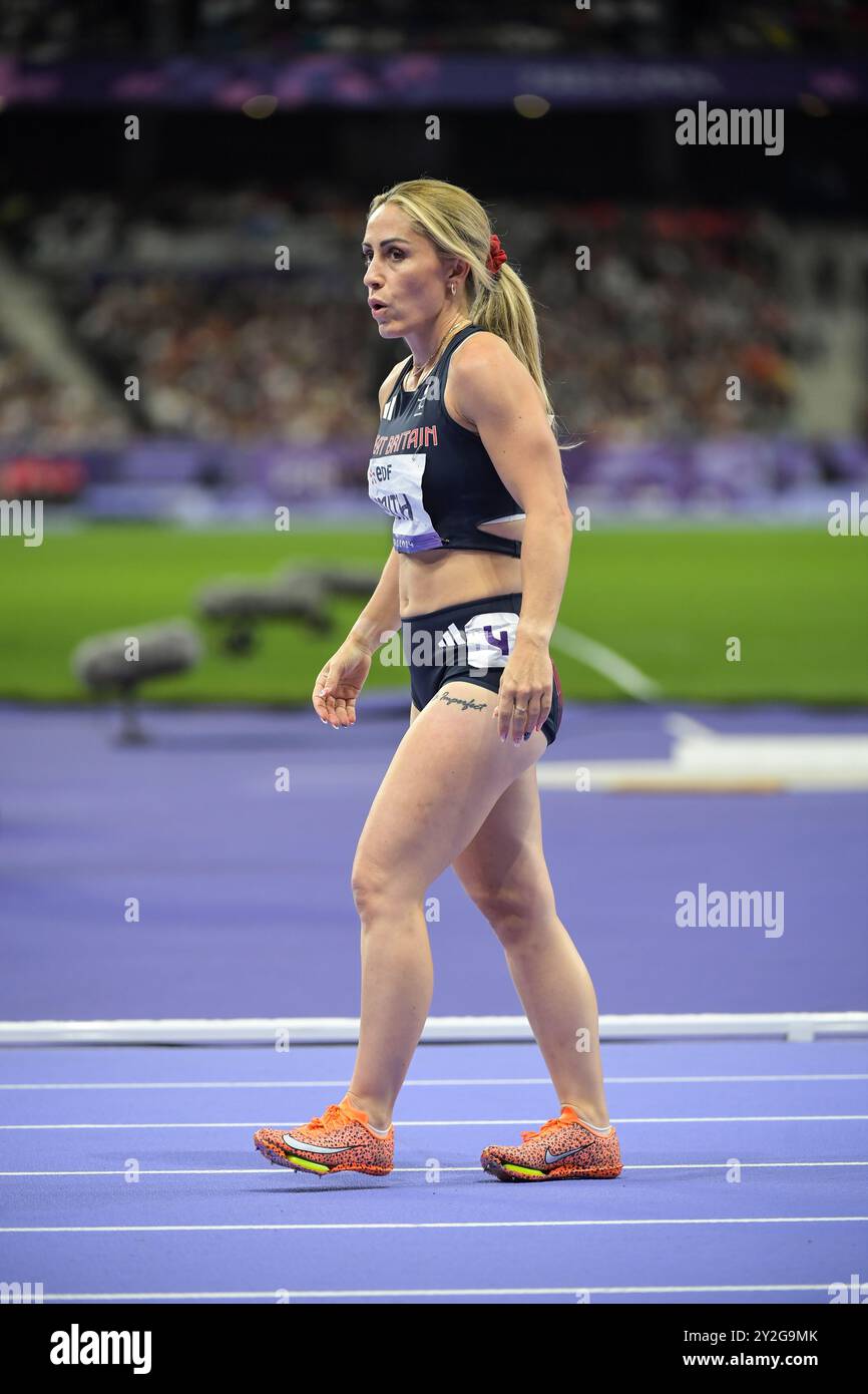 Ali Smith of Great Britain competing in the women’s 400m T38 at the ...