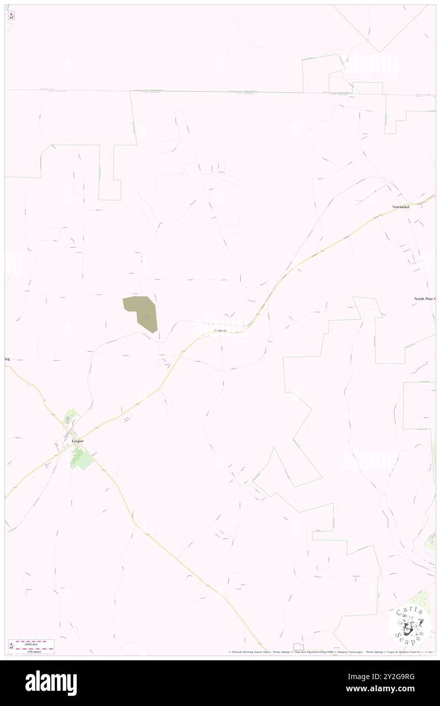 Crown, Clarion County, US, United States, Pennsylvania, N 41 23' 23 ...