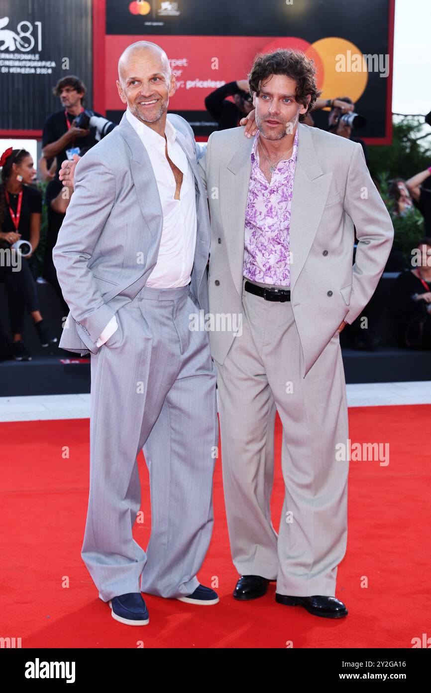 VENICE, ITALY - SEPTEMBER 06: Lars Jacob Holm and Tayo Cittadella ...