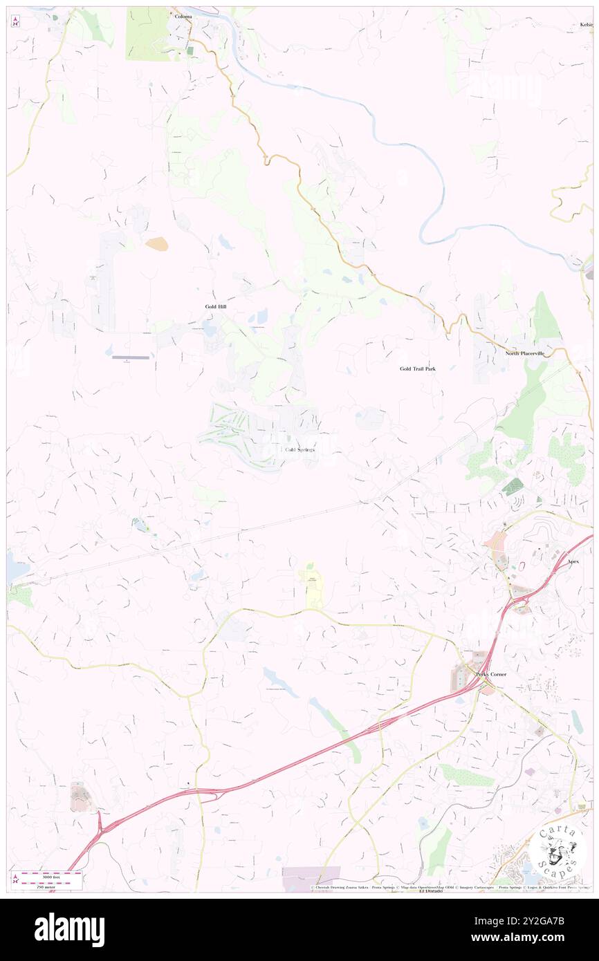 Cold Springs, El Dorado County, US, United States, California, N 38 44 ...