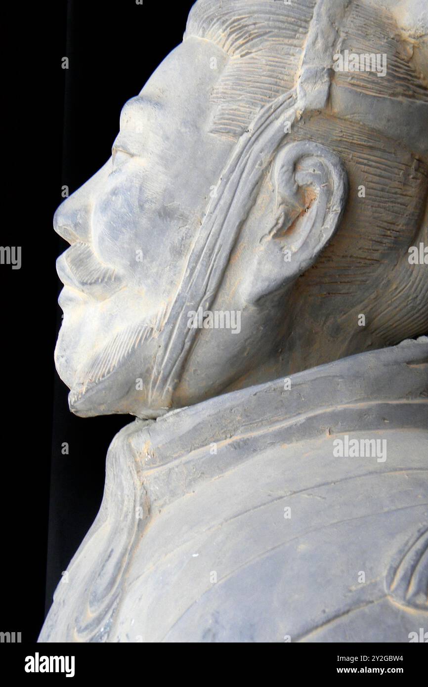 Terracotta warrior. Osaka. Japan Stock Photo - Alamy