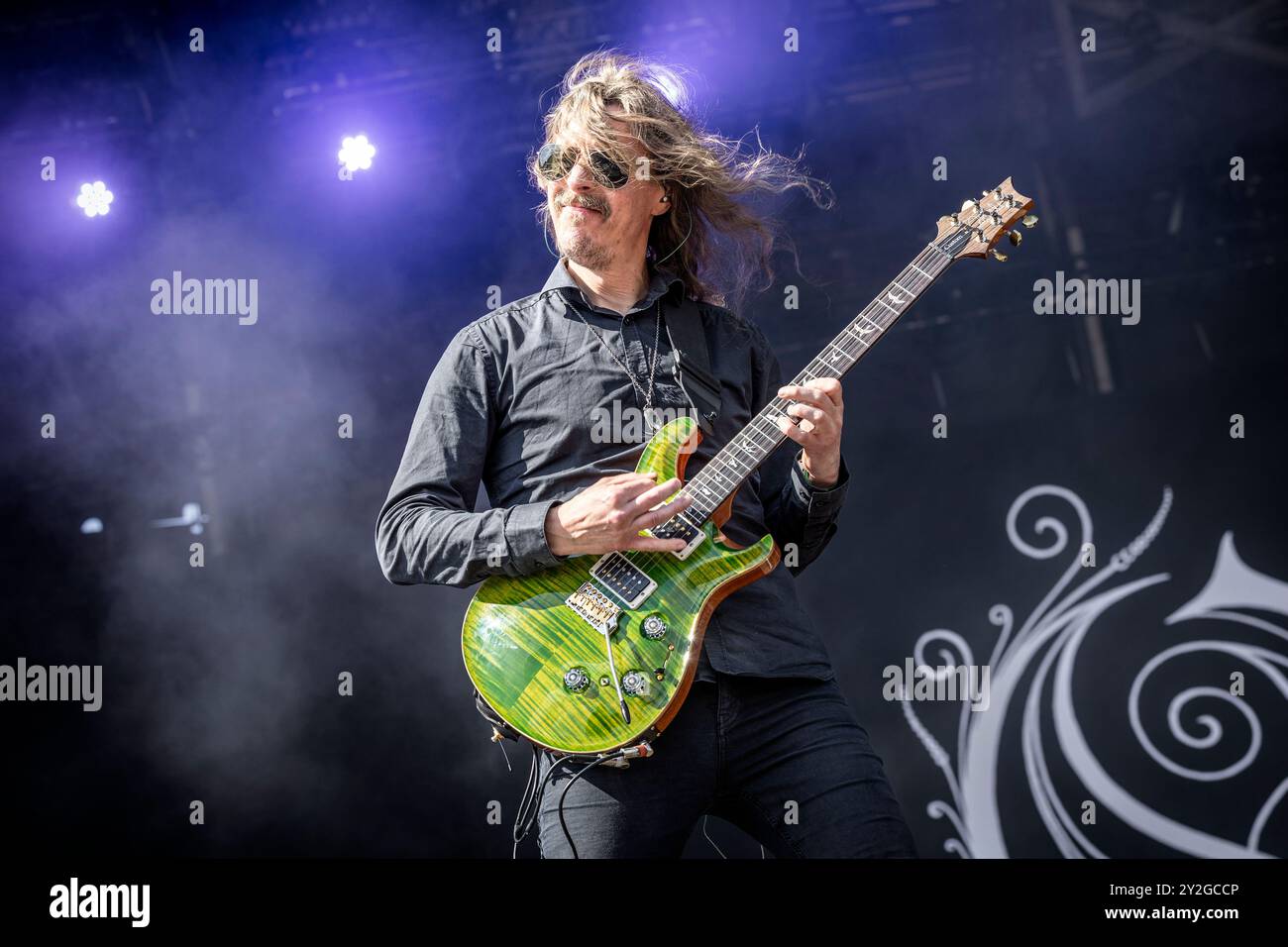 Oslo, Norway. 27th, June 2024. The progressive Swedish metal band Opeth ...
