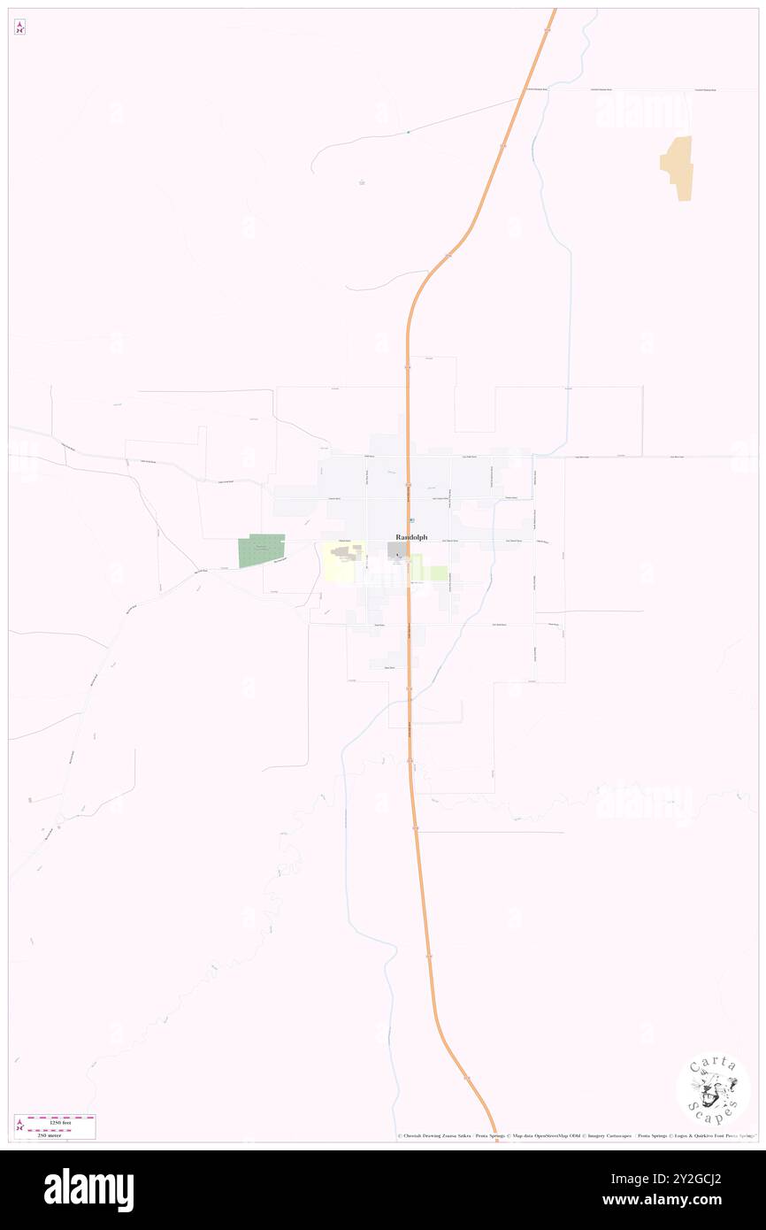 Randolph, Rich County, US, United States, Utah, N 41 39' 56'', S 111 10 ...