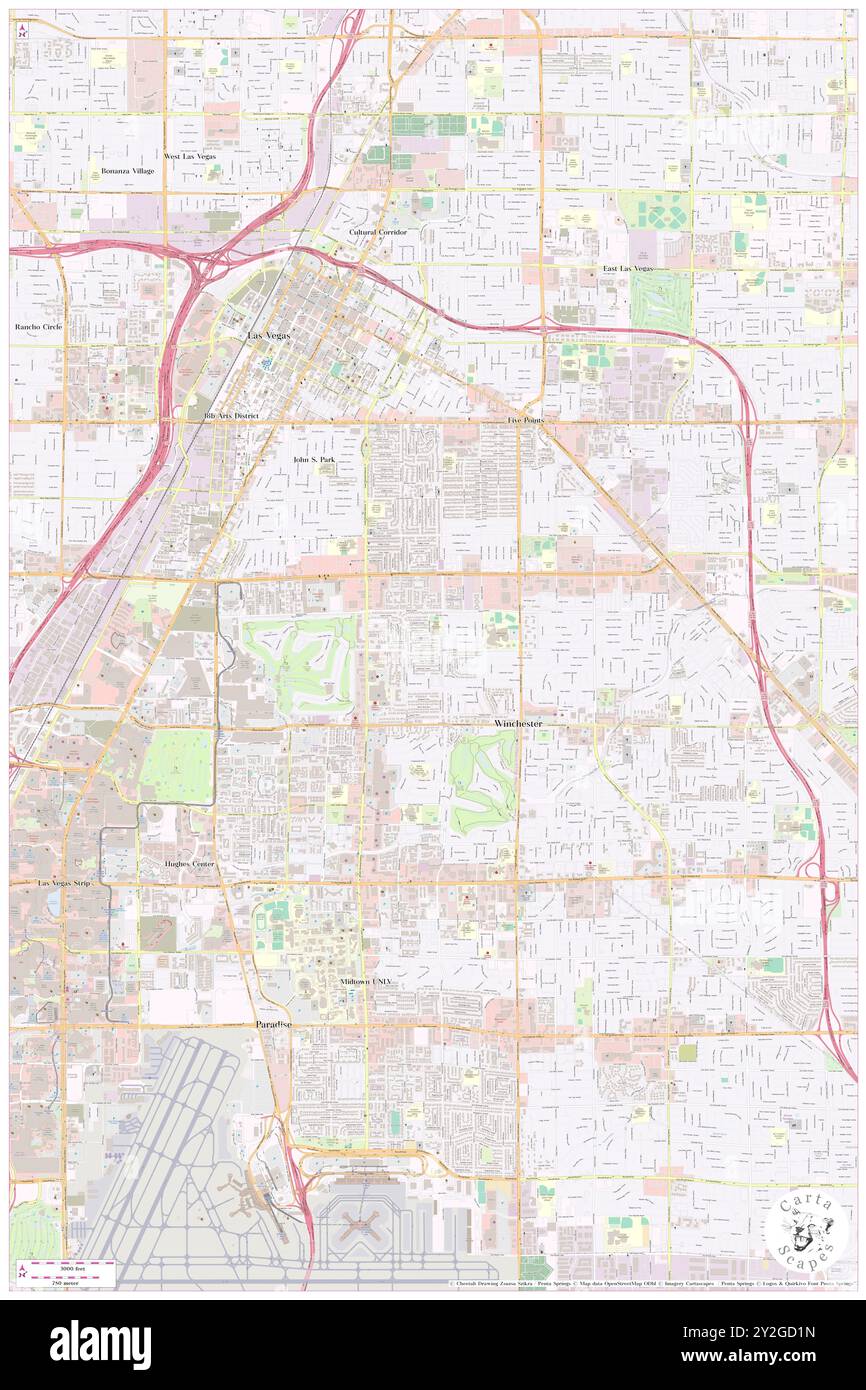 Winchester county map hi-res stock photography and images - Alamy