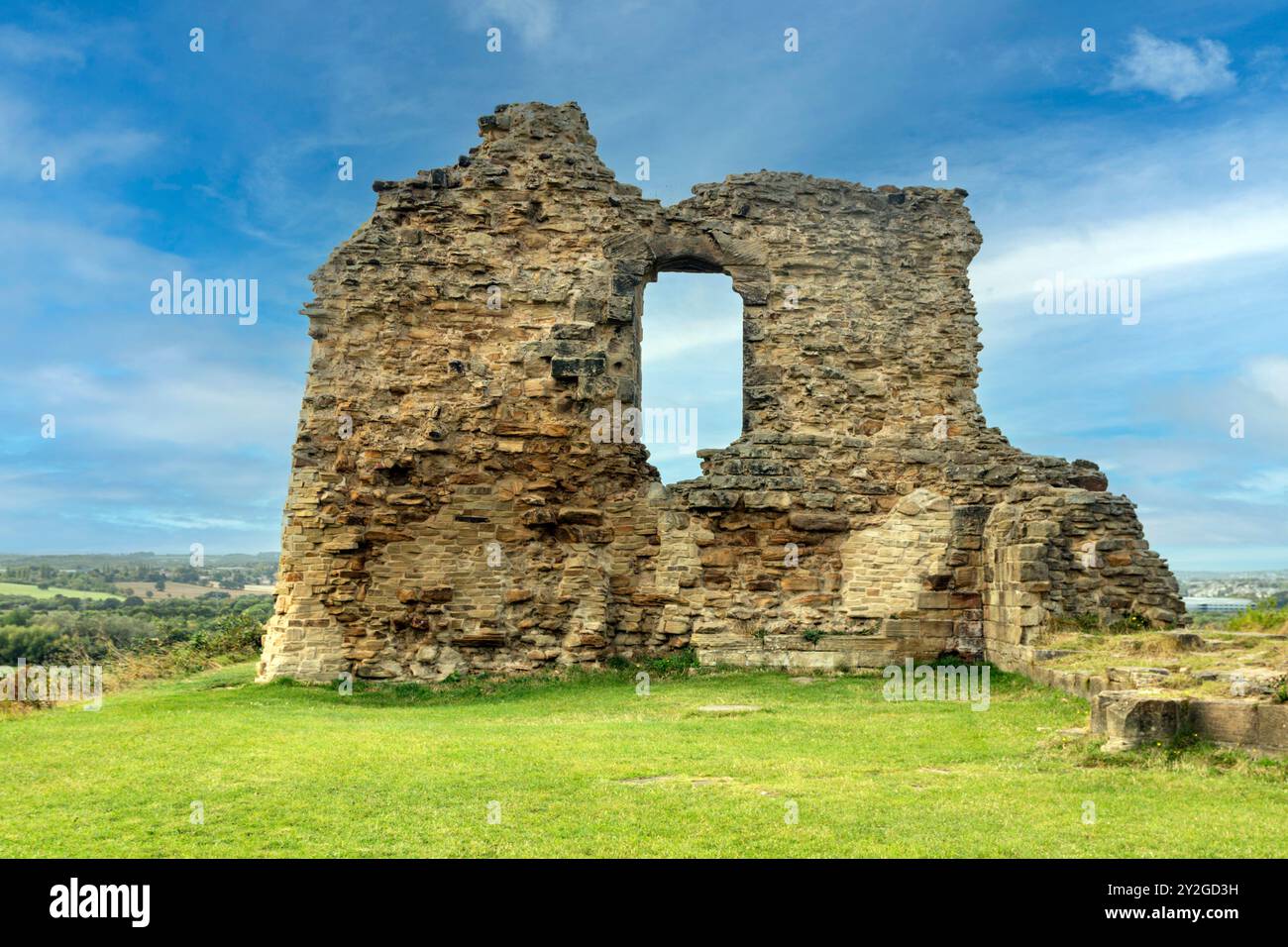 Sandal Castle, Wakefield Stock Photo - Alamy