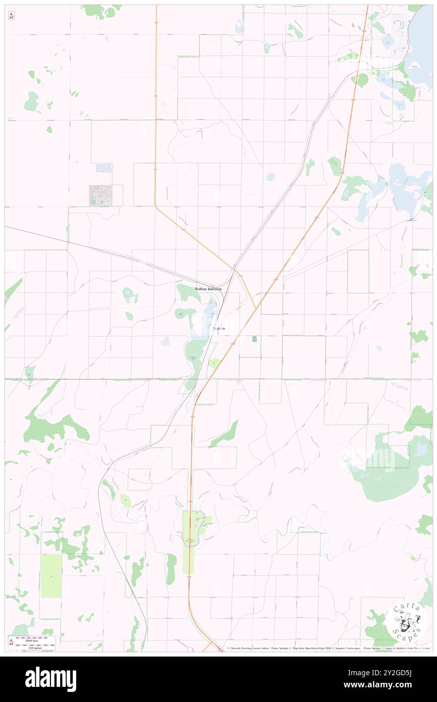 Grand traverse michigan map Cut Out Stock Images & Pictures - Alamy