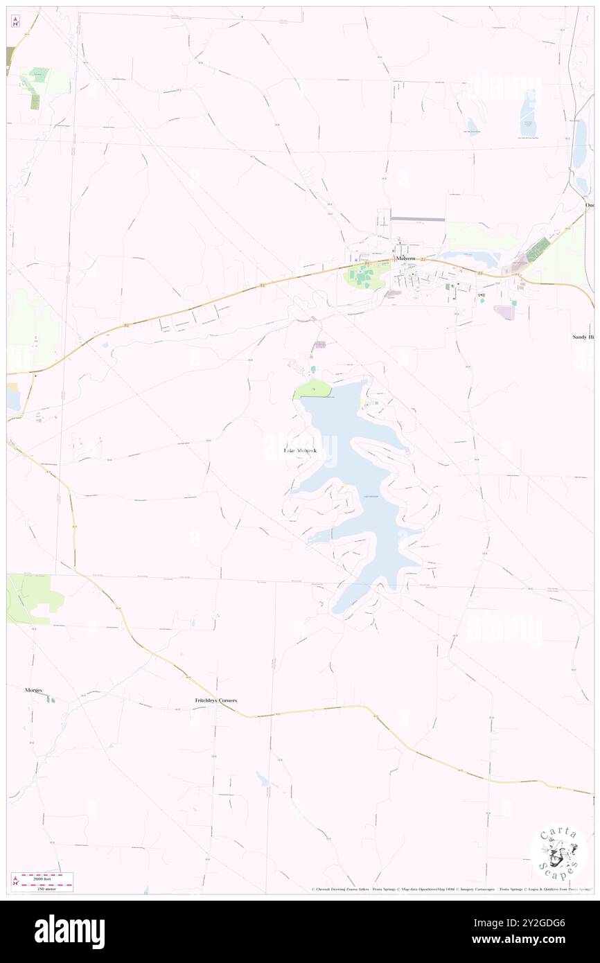 Lake Mohawk, Carroll County, US, United States, Ohio, N 40 40' 0'', S ...