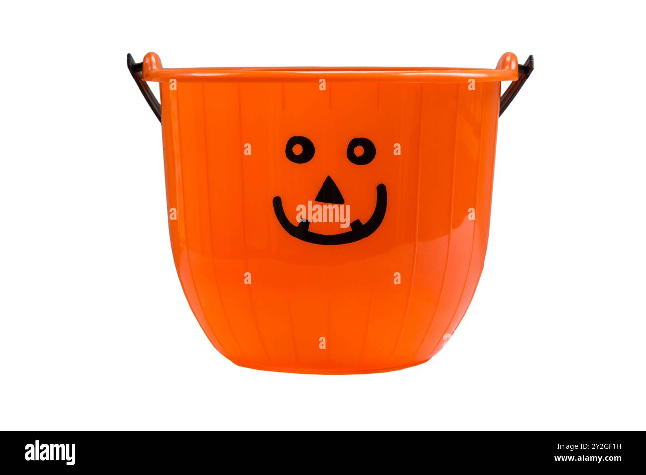 Halloween bucket Jack o Lantern plastic Halloween bucket for collecting ...