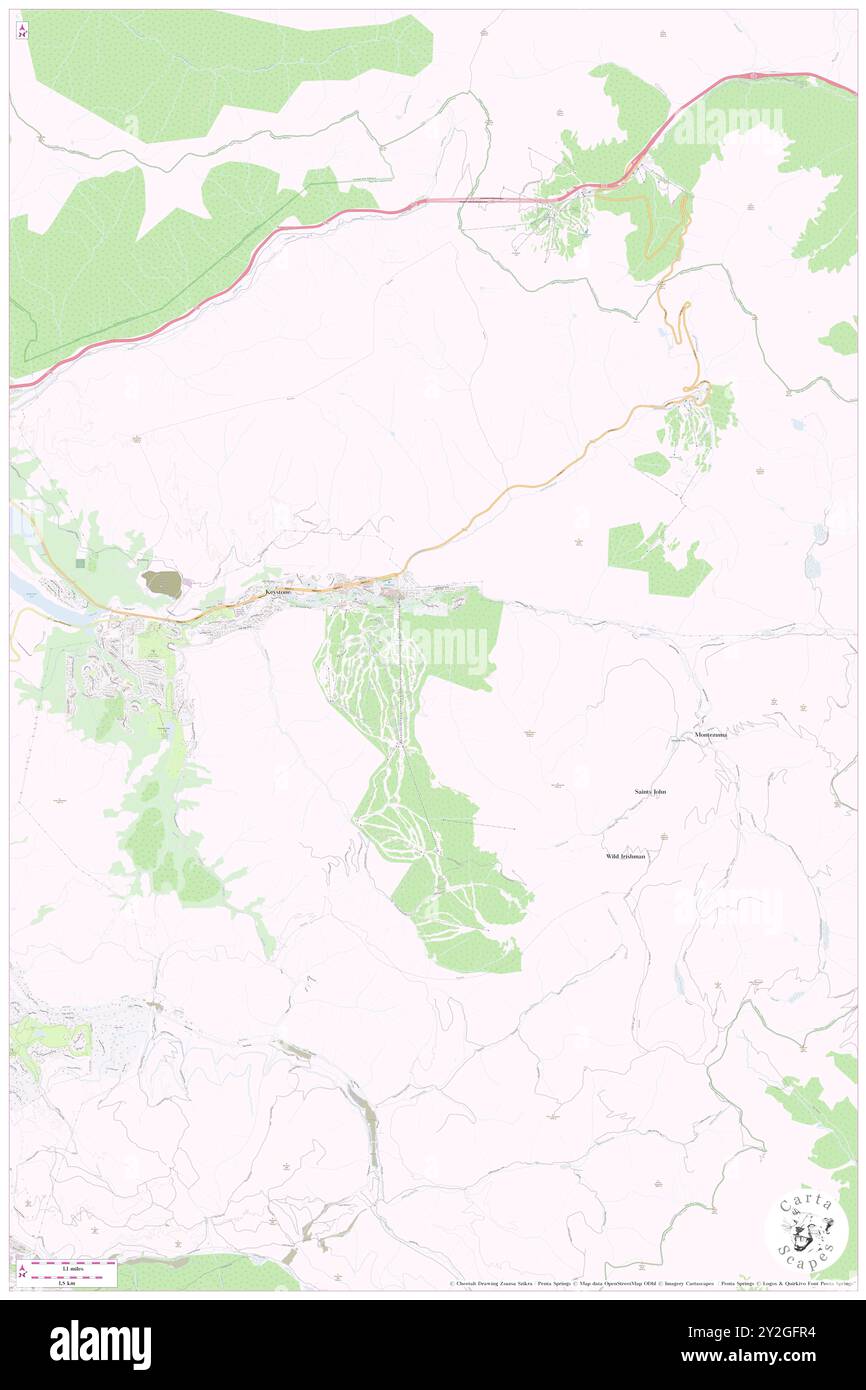 Routt county map Cut Out Stock Images & Pictures - Alamy