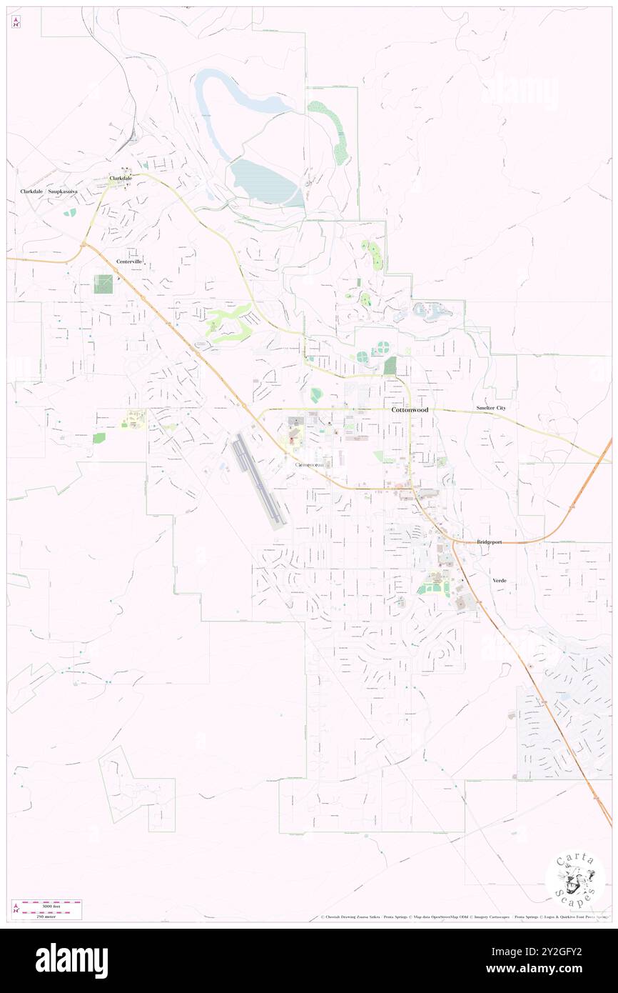 Clemenceau, Yavapai County, US, United States, Arizona, N 34 43' 55 ...