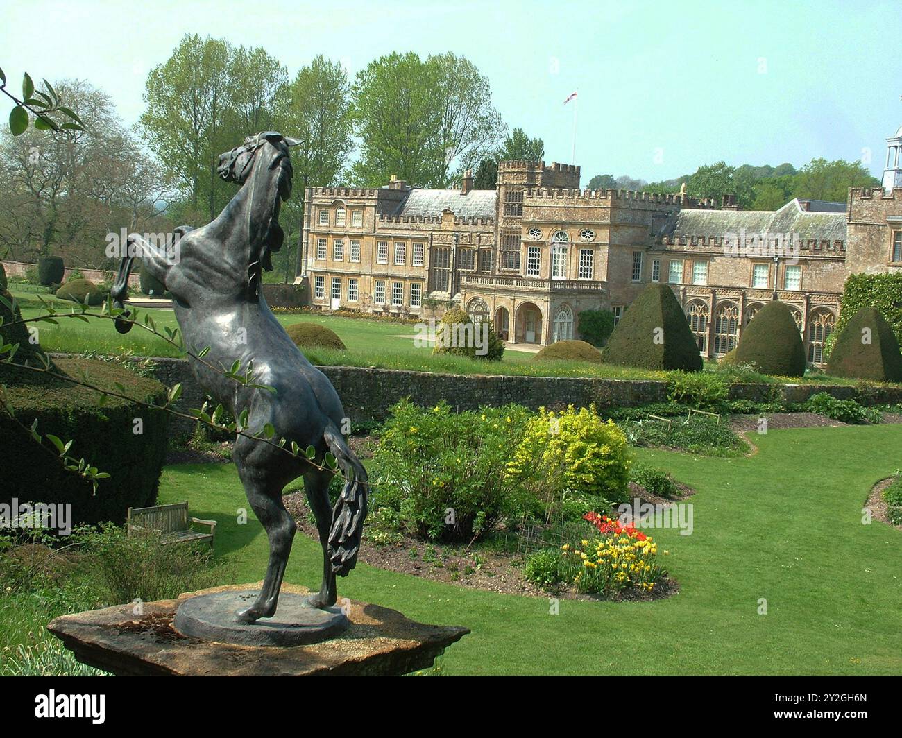 Forde Abbey a 12th-century Cistercian medieval monastery now a private ...